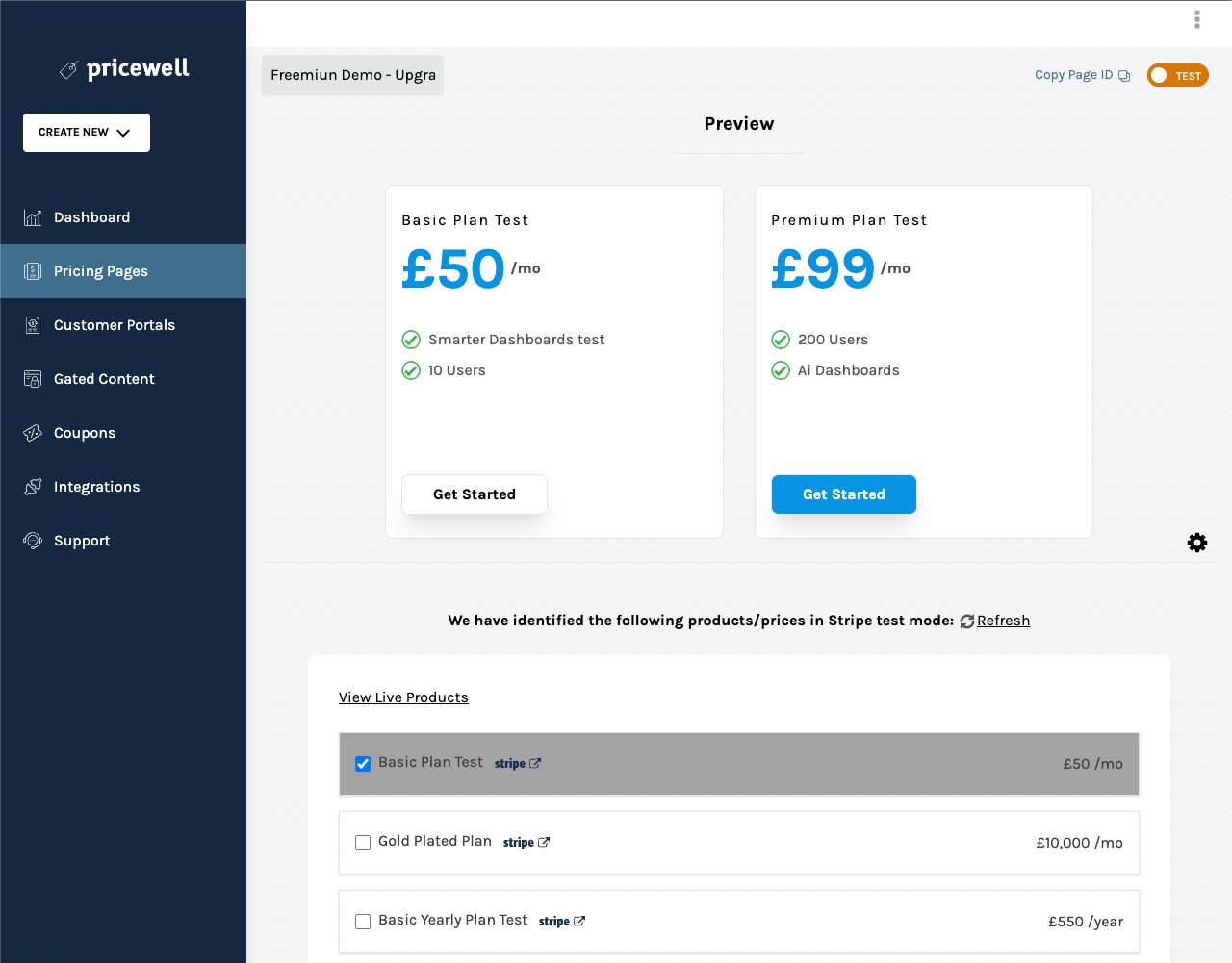 Bubble + Pricewell: Manage Stripe Subscriptions Without Code