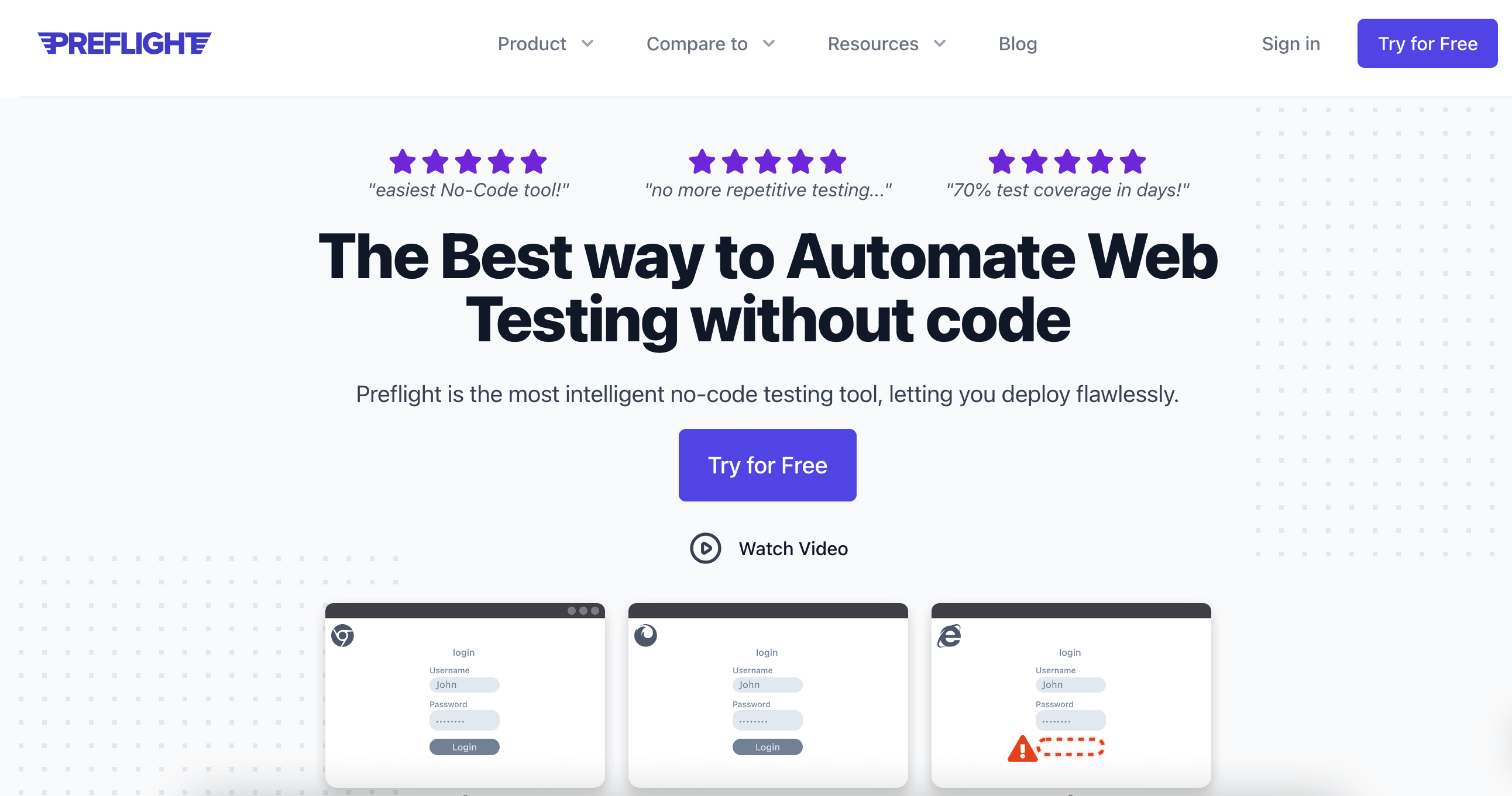 How You Can Automate Web App Testing with No-Code Using Preflight and ...