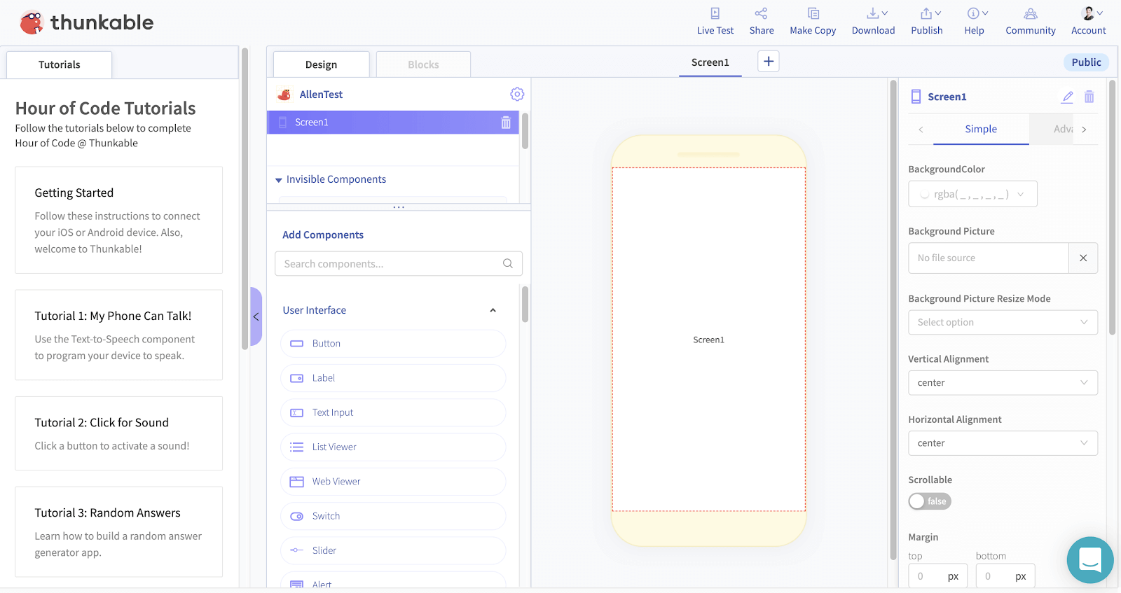 Thunkable Review: Drag-And-Drop Native App Builder | Bubble