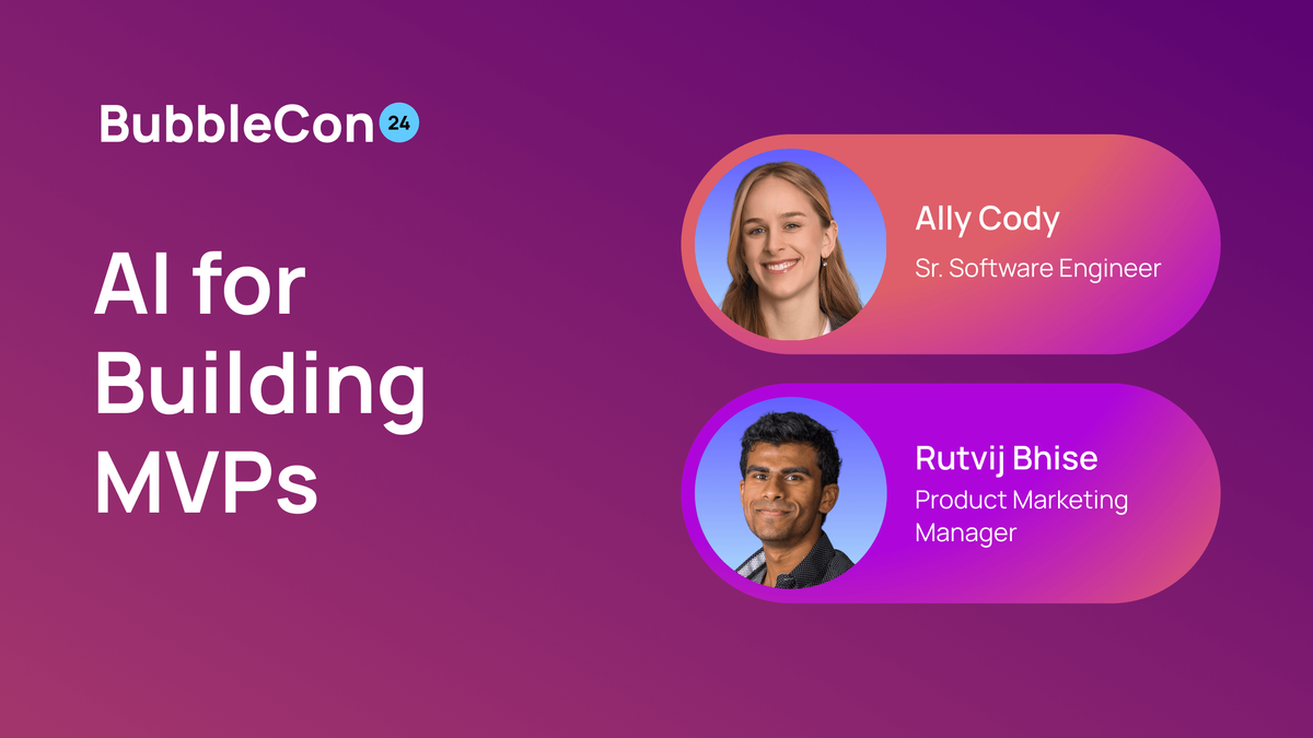 BubbleCon 2024 Session Recap: Bubble AI | Bubble