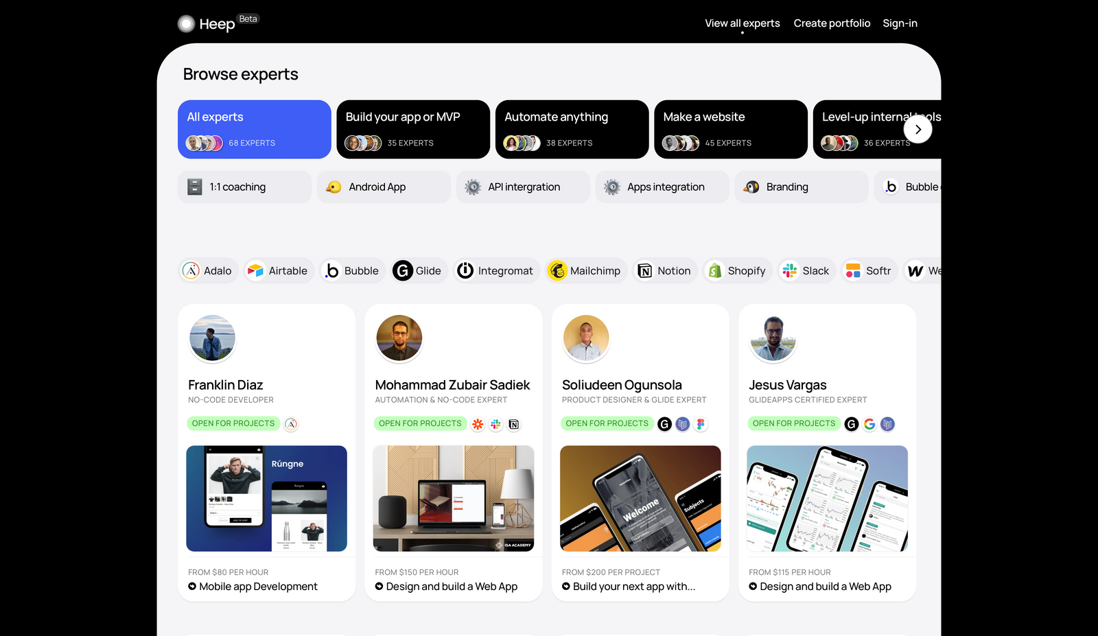 Bubble App of the Day: Heep
