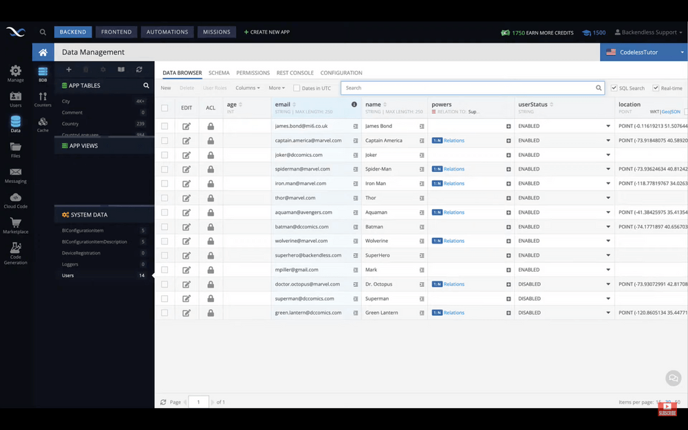 Backendless Review: No-Code Visual Builder With Database Support
