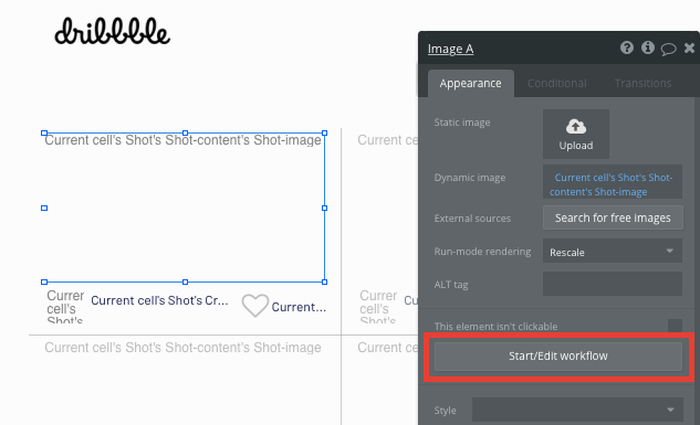 How To Build A Dribbble Clone With No Code