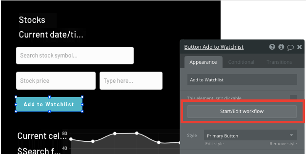 How To Build A Stock Market App With No Code
