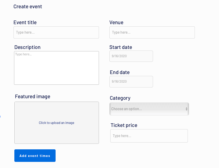 How to Build a Ticketmaster Clone With No Code