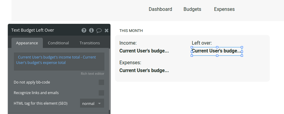 How to Build a Budgeting App Like Mint With No-Code