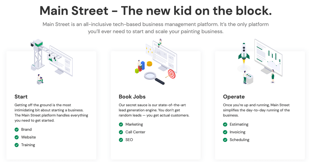 How Main Street, the “Shopify for Home Services” learned to love no-code